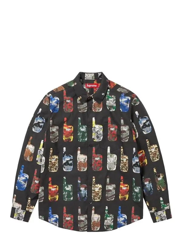 Supreme Fw23 Week10 Walkie Talkie Shirt 'multicolor - Multi-color