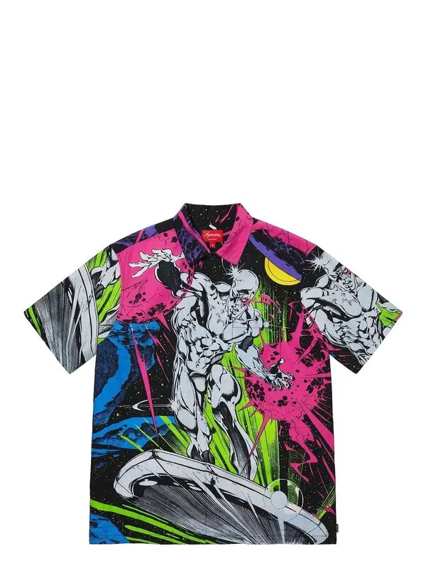 Supreme Silver Surfer S/s Shirt - Multi-color