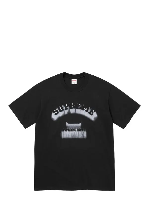 Supreme Shaow T-shirt 'black Grey - Black/grey
