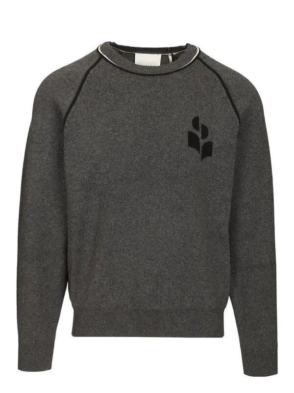 Isabel Marant Étoile Crew Neck Knit Top - Grey