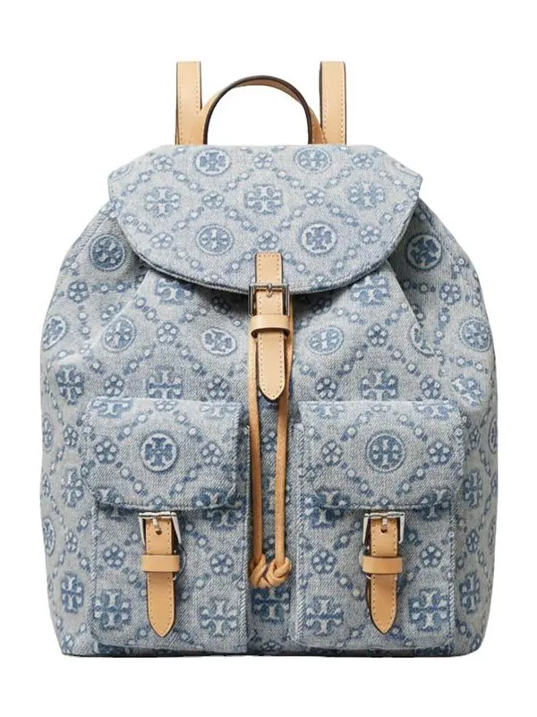 Tory Burch Iconic Pattern Backpack - Blue