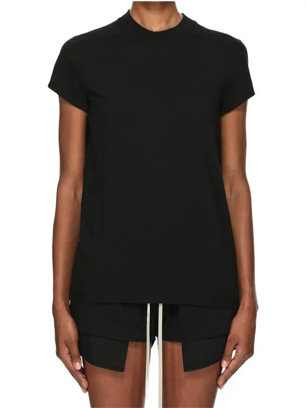 Rick Owens Short Sleeve Crewneck T-shirt - Black