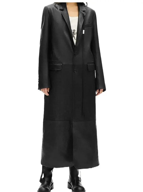 ANN DEMEULEMEESTER Virva Tailored Coat - Black