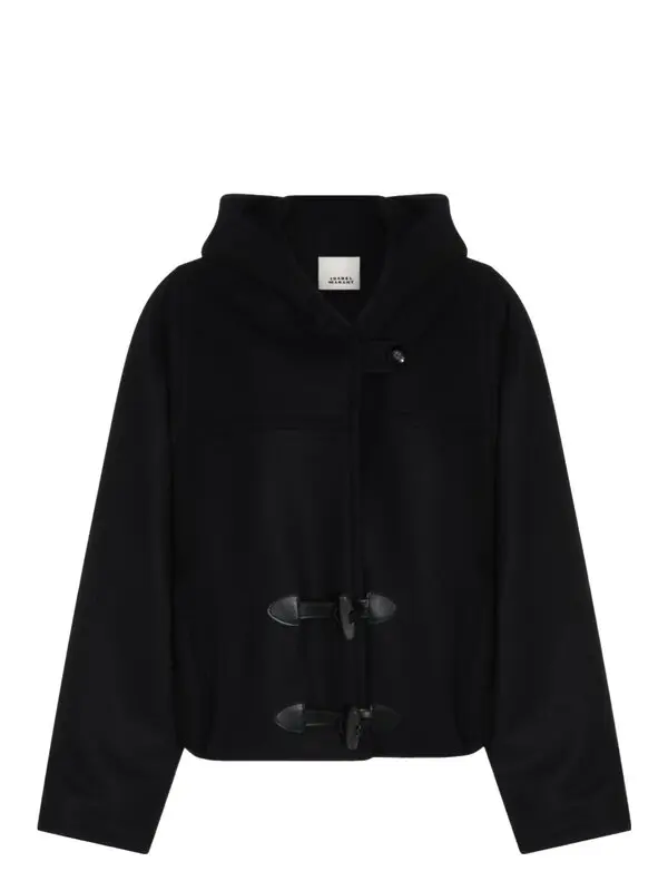 Isabel Marant Étoile Trixie Toggle Fastened Coat - Navy
