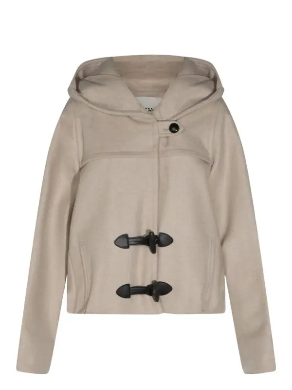 Isabel Marant Étoile Toggle Hooded Jacket - Light Brown