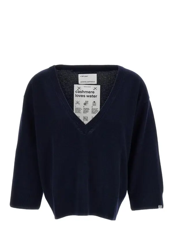 Extreme Cashmere V-neck Sweater - Blue
