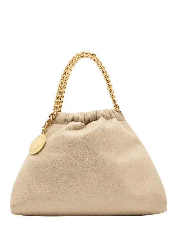 Stella McCartney Falabella Mini Drawstring Bag - Cream