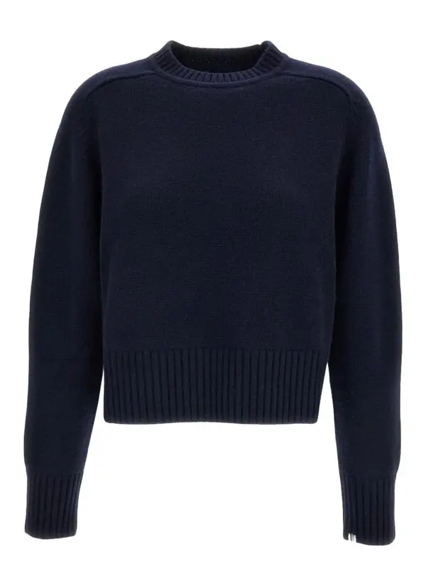 Extreme Cashmere Crew Neck Long Sleeve Sweater - Blue