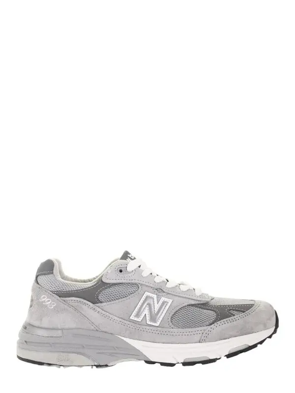 NEW BALANCE 993 Core Lace-up Sneakers - Gray
