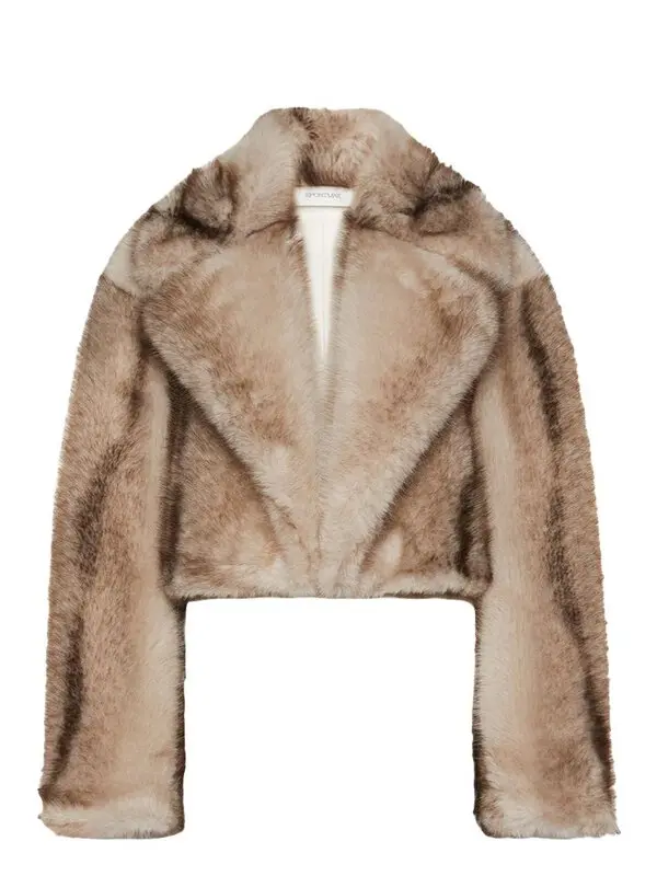 Sportmax Faux Fur Jacket - No