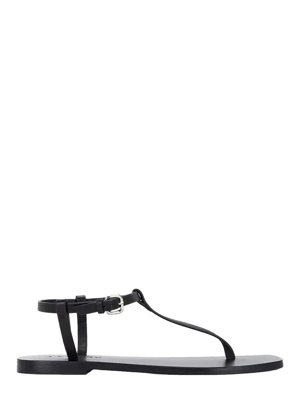 A.emery Clara Leather Sandal - Black