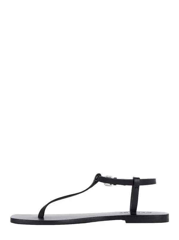 A.emery Clara Leather Sandal - Black