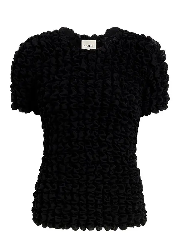 Khaite Polly Top - Black