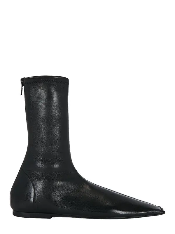 Khaite Marlene Boot Stretch Nappa Leather - Black
