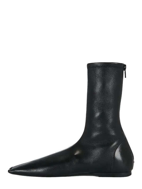 Khaite Marlene Boot Stretch Nappa Leather - Black