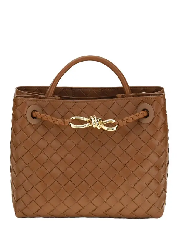 Bottega Veneta Andiamo Shoulder Bag - Brown