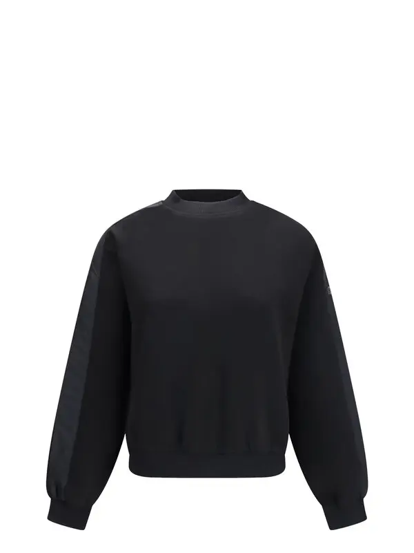 Moose Knuckles Mix Media Sweater - Black
