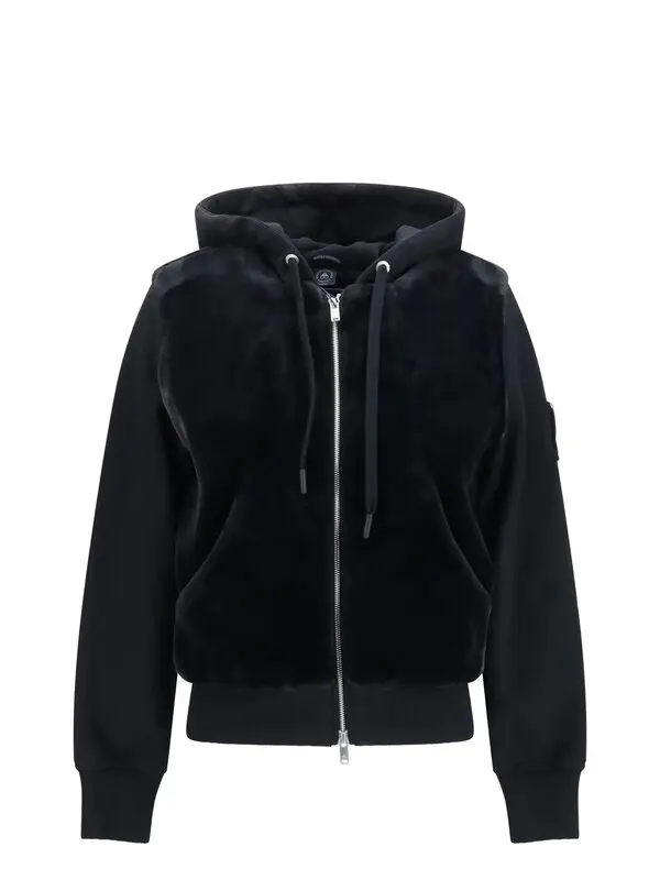 Moose Knuckles Rosylyn Hoodie - Black