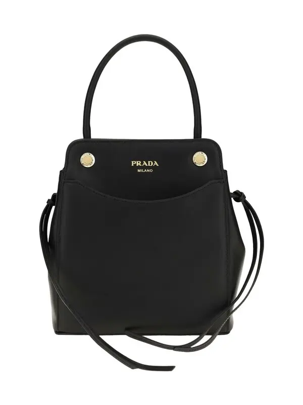Prada Carry Mini Handbag - Black