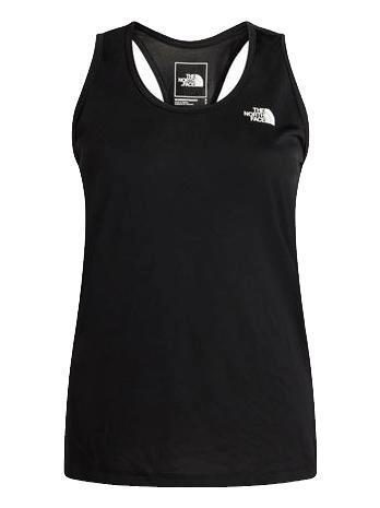 The North Face Sleeveless Scoop Neck Polyester Tank Top - Black
