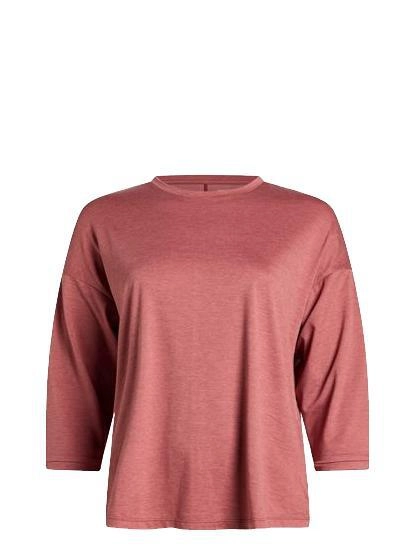 JACK WOLFSKIN Athletic 3/4 Sleeve T-shirt - Pink