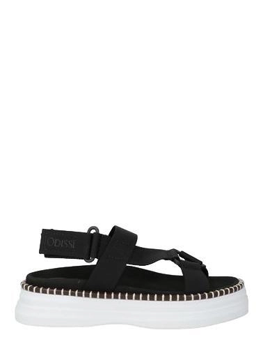 ODISSI Sandals With Velcro Fastening - Black