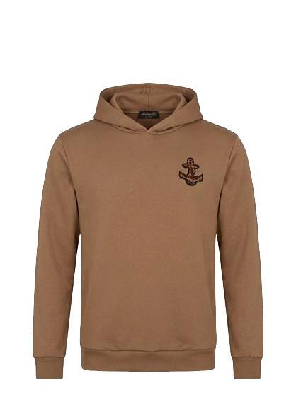 SEALUP Sweatshirt Size Cotton, Polyester - Camel
