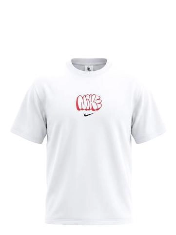 Nike T-shirt Size Cotton - White