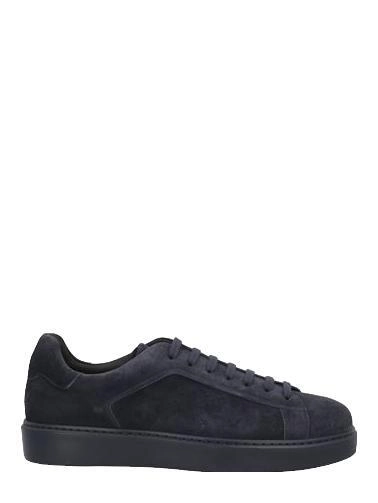 DOUCAL'S Suede Low-top Sneakers - Navy
