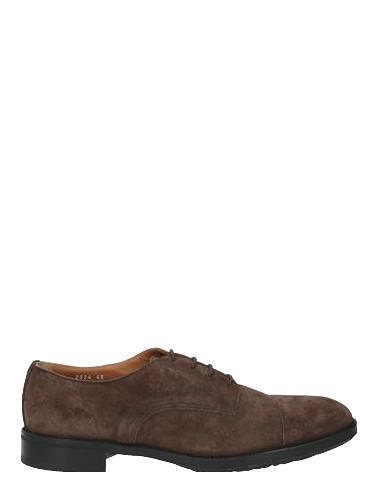 DOUCAL'S Suede Derby Shoes - Brown