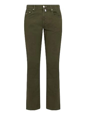 TRAMAROSSA Cotton Blend Moleskin Pants - Green