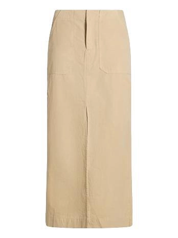 Rag & Bone Cotton Maxi Skirt - Beige