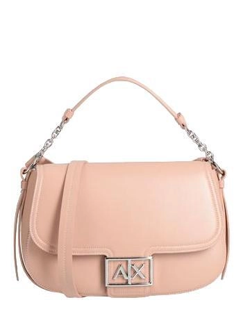 Armani Exchange Polyester And Polyurethane Cross-body Bag - Blush