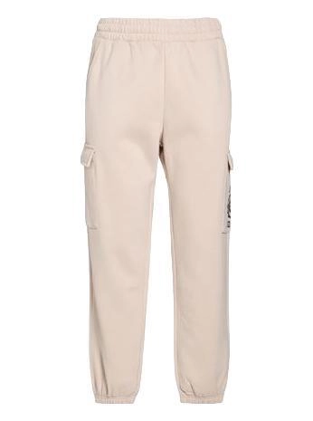JACK & JONES Pants Size Cotton, Polyester - Beige