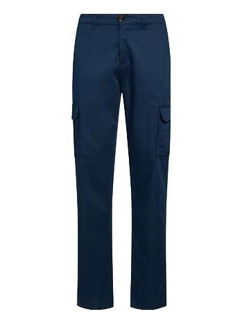 MOORER Cotton And Lyocell Blend Cargo Pants - Navy