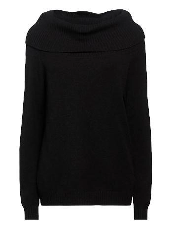 OLTRE Knitted Turtleneck Sweater - Black