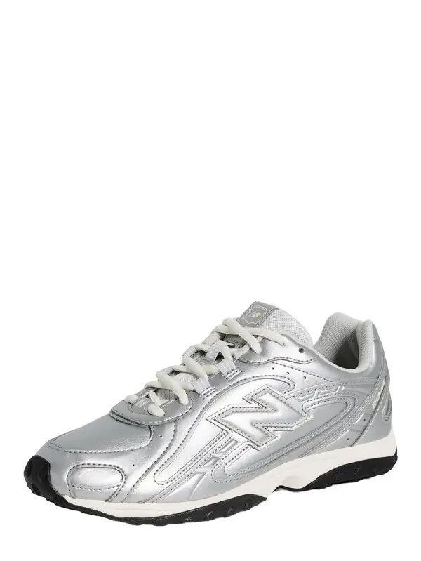 NEW BALANCE Metallic Performance Mesh Sneakers - Grey/grey