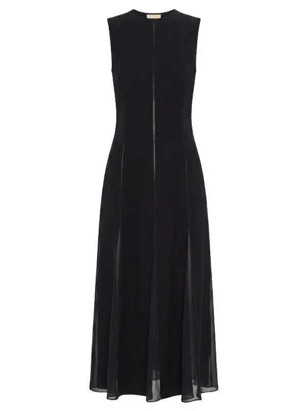 Ulla Johnson Laure Sleeveless Midi Dress - Noir