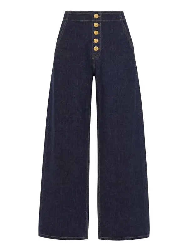 Ulla Johnson Jasmine Low Rise Jeans - Tigris