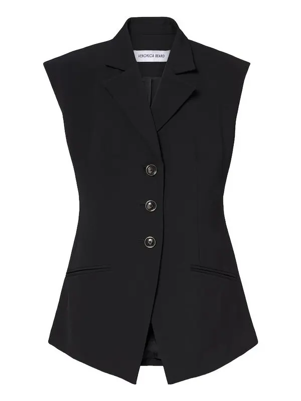 Veronica Beard Sorenne Vest - Black