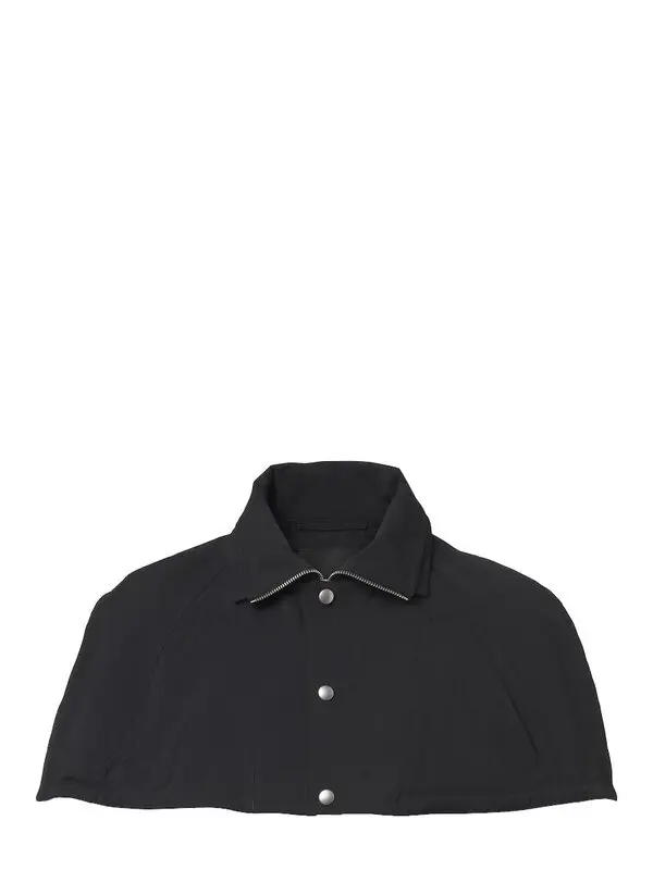 Prada Re-nylon Cropped Cape - Black