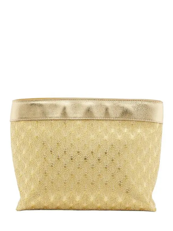 Missoni Mini Pouch - Gold