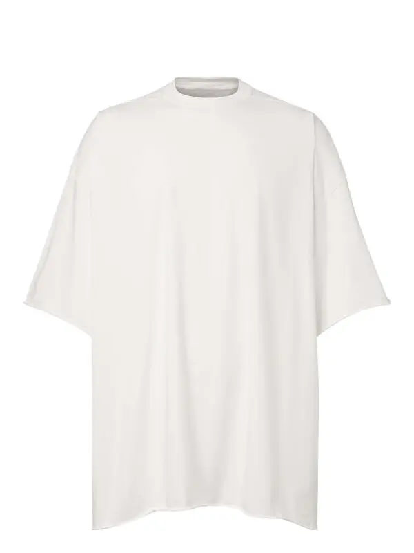 Rick Owens Tommy Y Oversized Cotton Jersey T-shirt - White