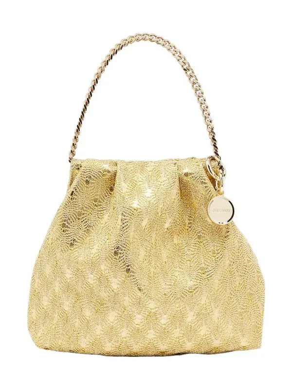 Missoni Mini Lamé Top-handle Bag - Gold
