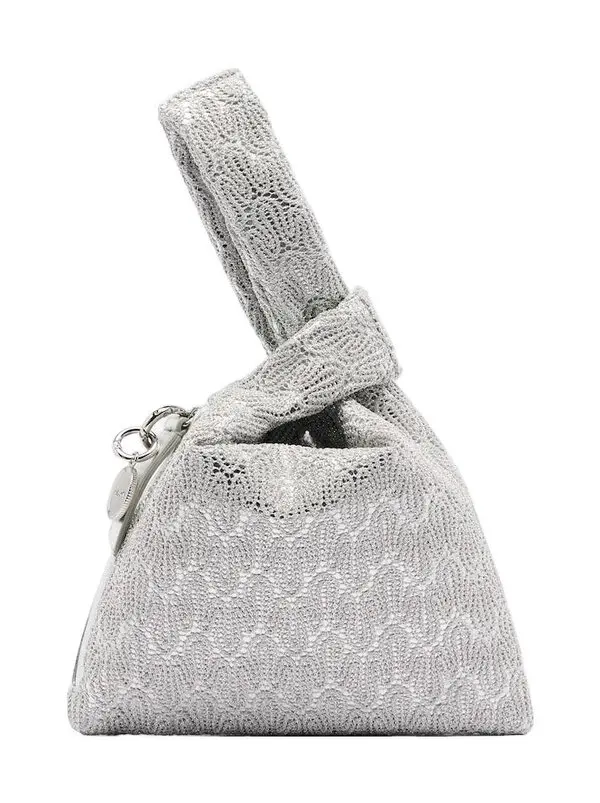 Missoni Mini Lamé Top-handle Bag - Silver