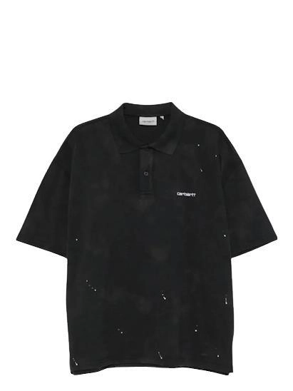 Carhartt Work In Progress Short Sleeve Painter Polo - Black