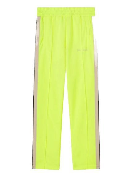 Palm Angels Classic Logo Track Pants - Yellow/fluo
