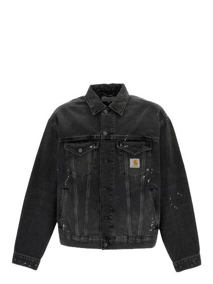 Carhartt Work In Progress Helston Denim Jacket - Black