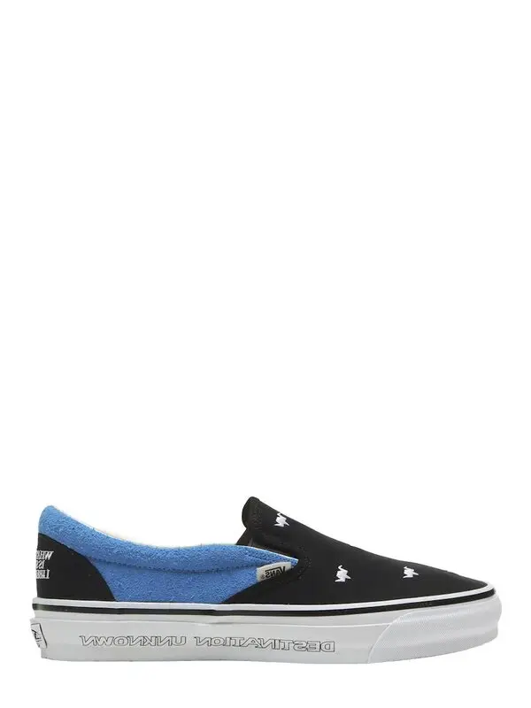 VANS Premium Classic Slip-on Liberaidersin - Black/bright Azure