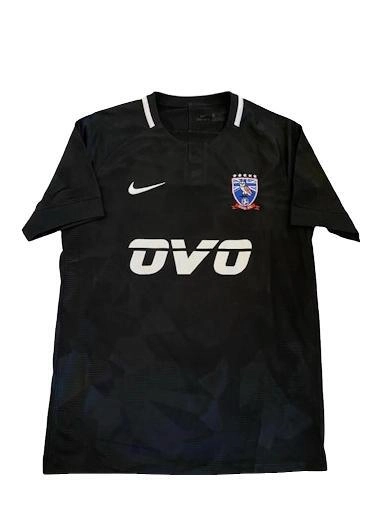 Nike X Ovo Uk Fc Wireless Wave Soccer Jersey - Black